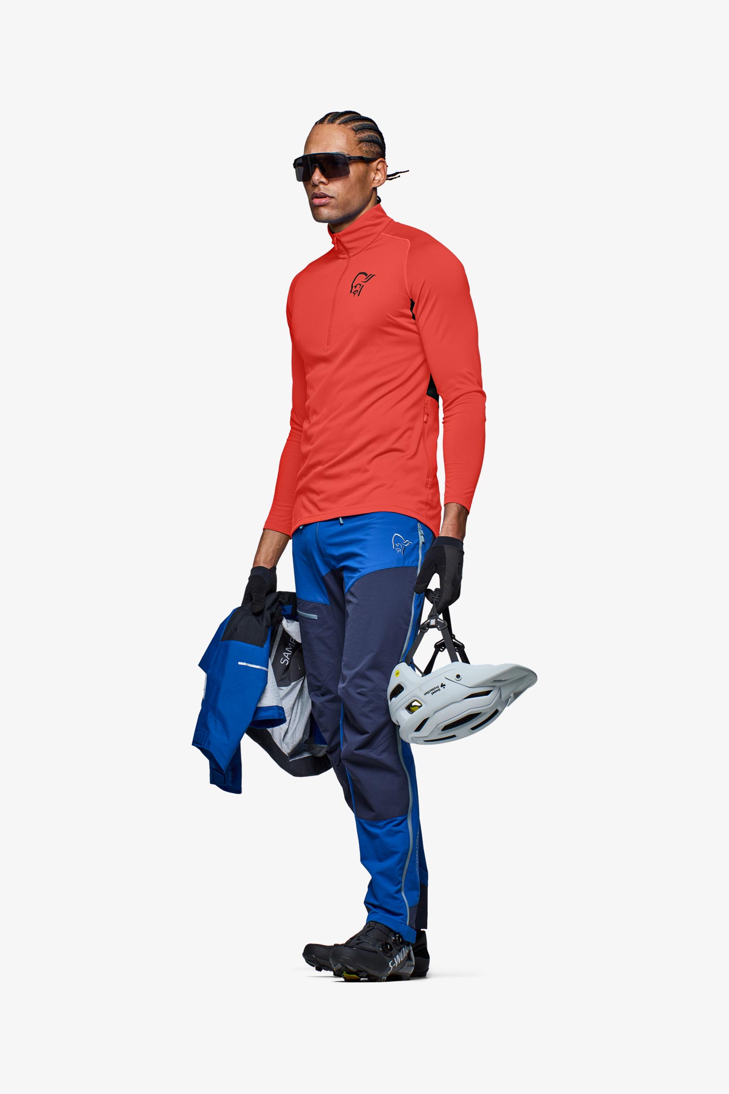 fjora equaliser long sleeve Zip Top (M) | フルマークスストア-北欧アウトドア用品,NORRONA ...